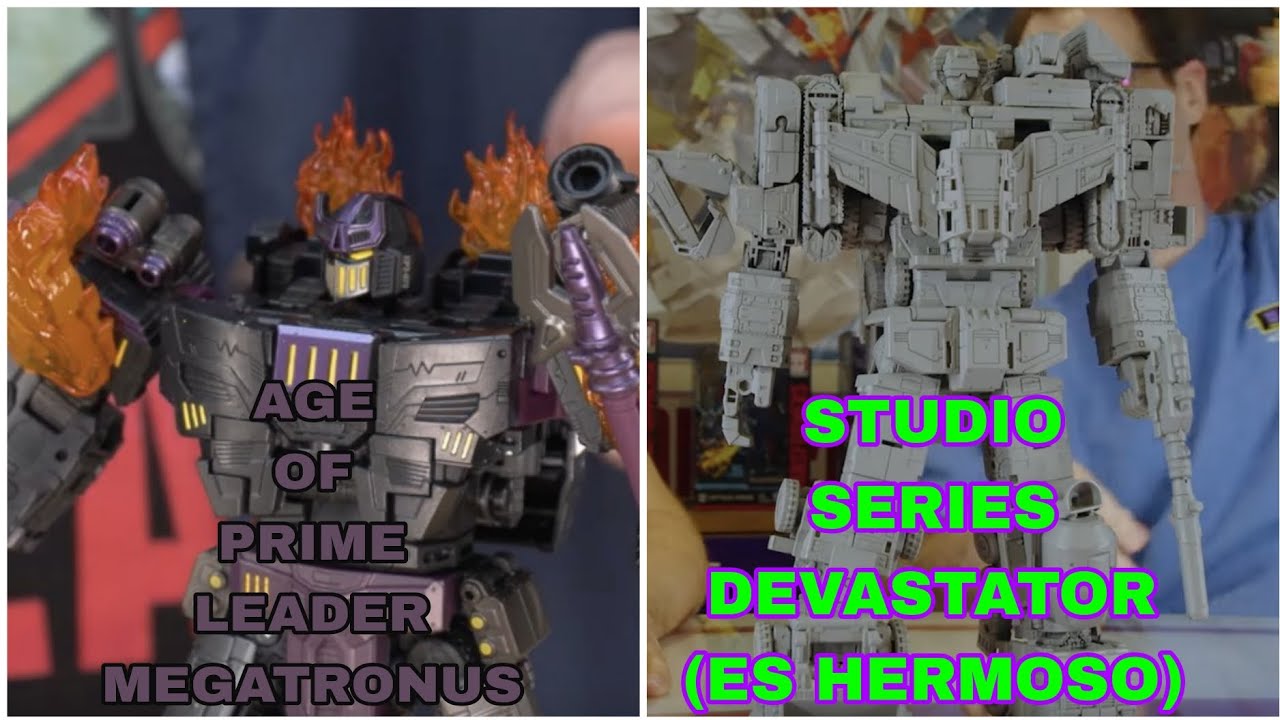NUEVO DEVASTATOR|LEADER CLASS THE FALLEN#transformers #thefallen# ...