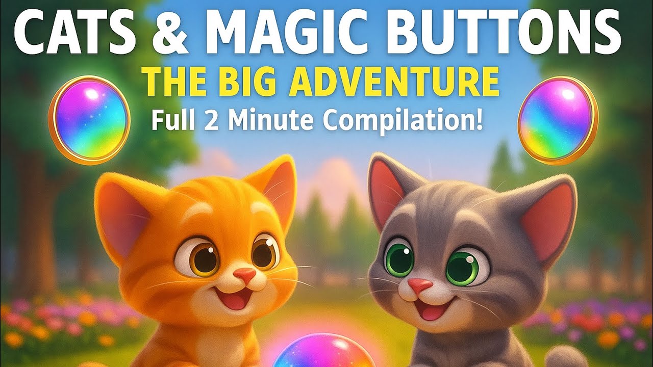 🌈 Magic Buttons Adventure! - YouTube