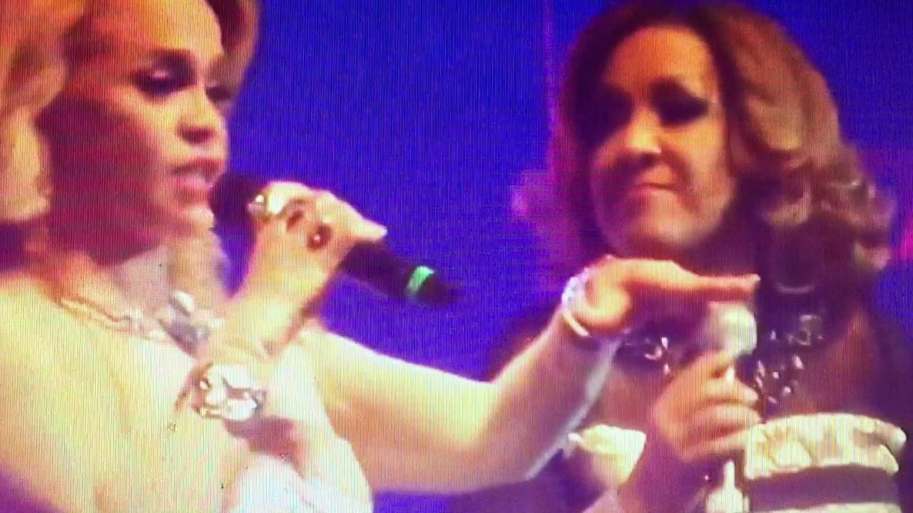 MIRIAM CRUZ FT. MILLY QUEZADA EN VIVO - YouTube