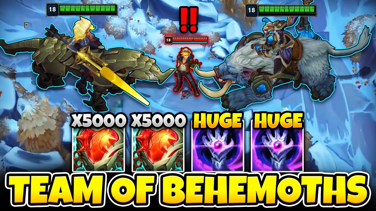 IMAGINE SEEING THESE 2 BEHEMOTHS COMING AT YOU LIKE THIS... (HILARIOUS ...