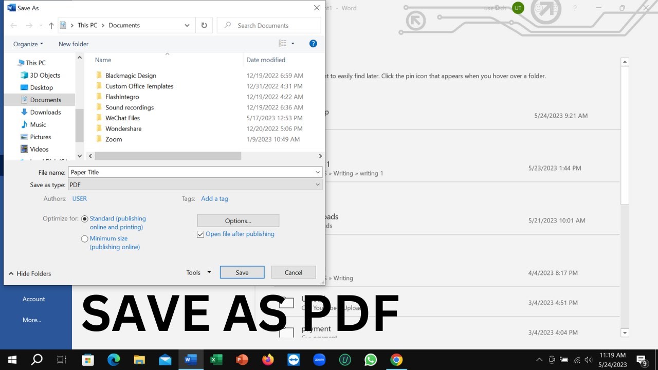 How To Save A Word Document As PDF YouTube how-to-save-a-word-document-as-pdf-youtube