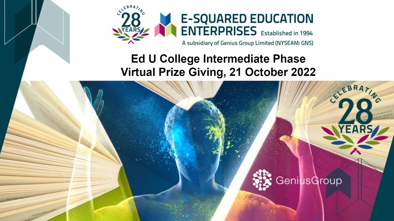 Ed U College Intermediate Phase Virtual Prize Giving, 21 October 2022 ...