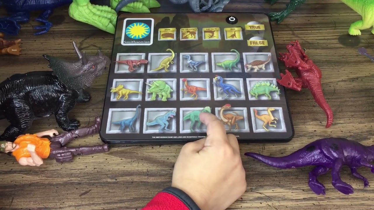 SMITHSONIAN KIDS DINO TABLET - YouTube