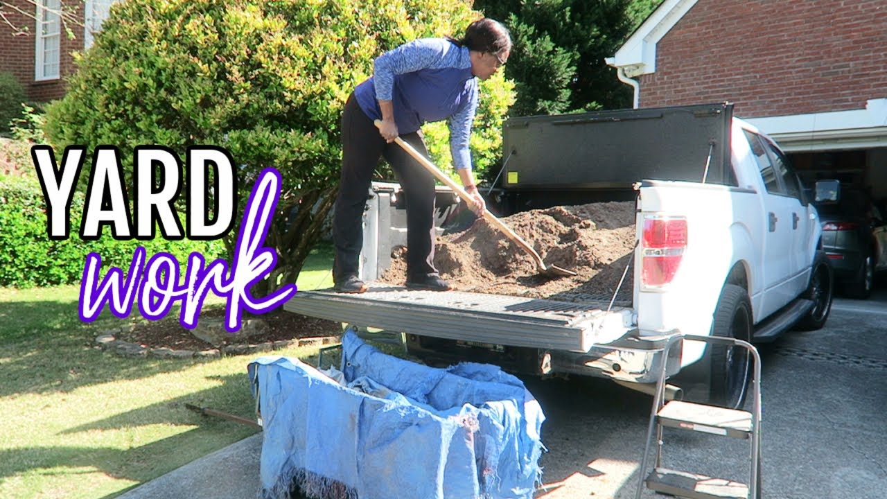 I worked REALLY hard! DIY projects with Yard work and Gardening/ SUNDAY ...