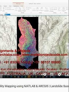 Landslide Susceptibility Mapping using MATLAB & ARCGIS - Landslide Susceptibility Mapping ...