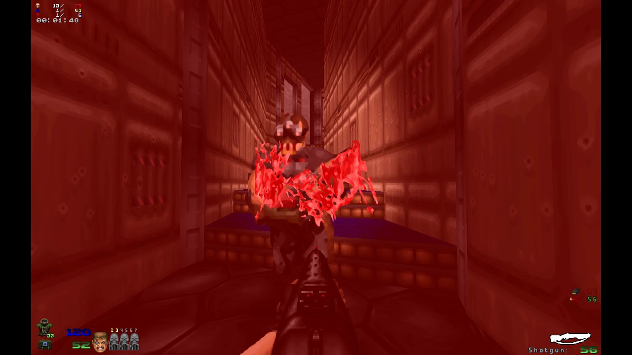 ultimate doom mod EVP test ultra violence plus - YouTube