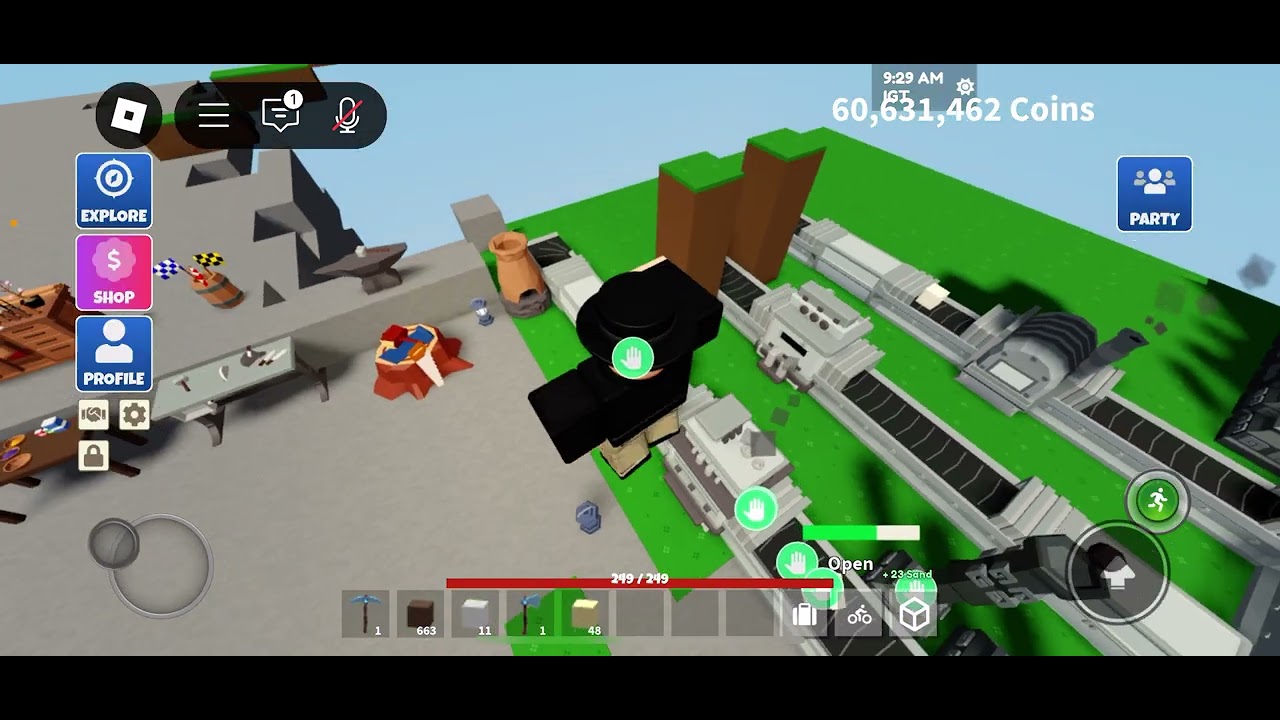 Building a mansion in Roblox islands part 2 - YouTube