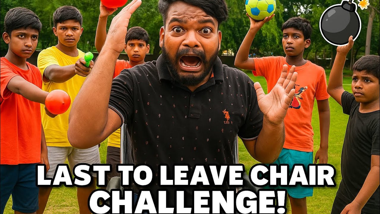 Last to leave chair challenge, 10,000 $ - YouTube