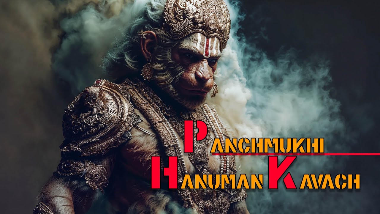 Panchmukhi Hanuman Kavach | Powerful Panchamukha Hanuman Kavacham ...