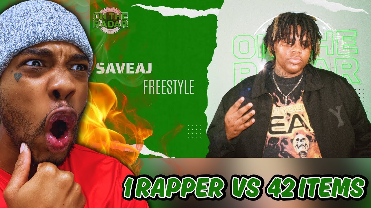 1 Rapper VS 42 Items: SaveAj (Reaction) - YouTube