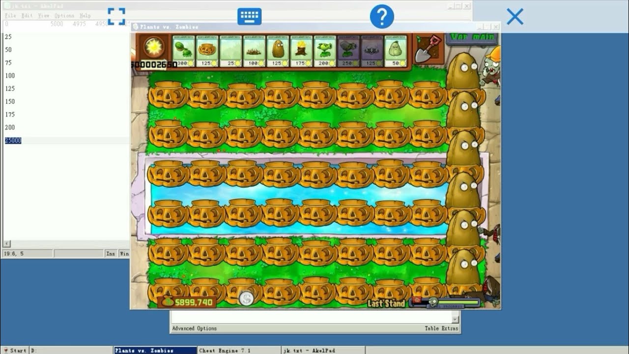 Plants vs Zombies mod | special diamond plant vs zombies - YouTube