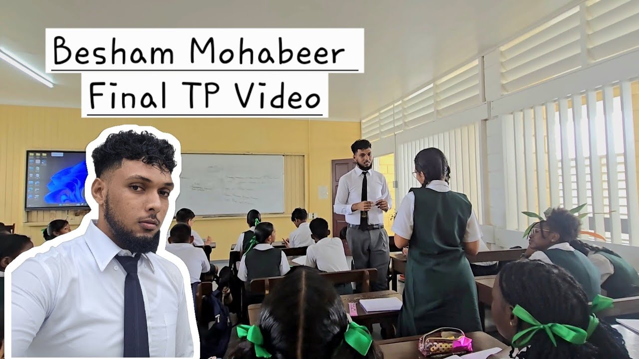 Besham Mohabeer- Final TP Video - YouTube