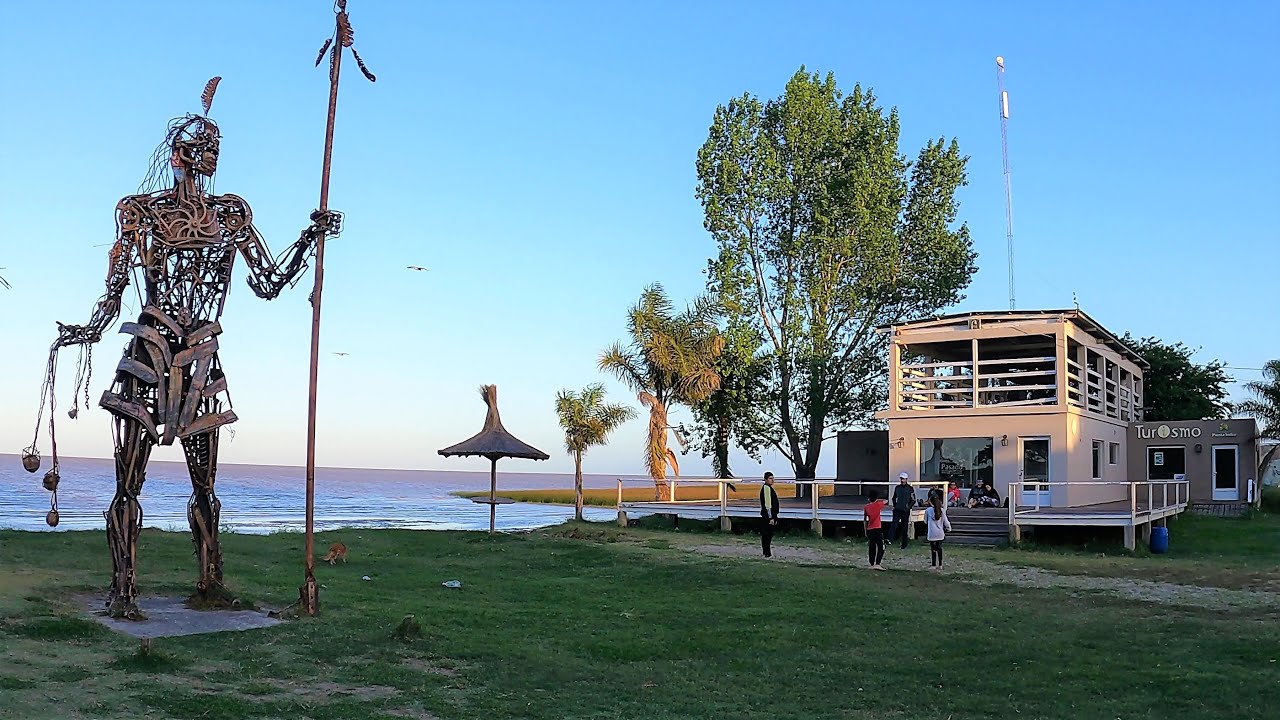 【4K】Naturaleza con vista al RIO en PUNTA INDIO #Driving y Walking tour ...