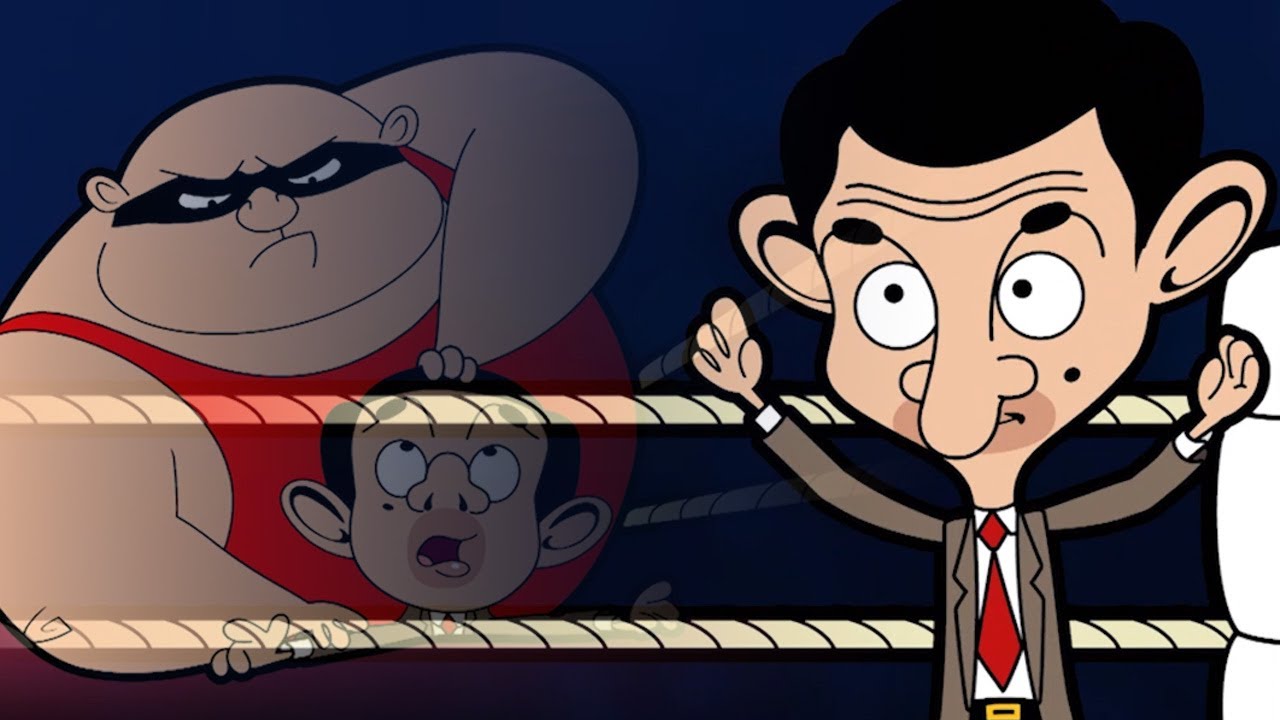 Bean Vs Wrestling Champion... | Mr Bean Animated Season 2 | Full ...