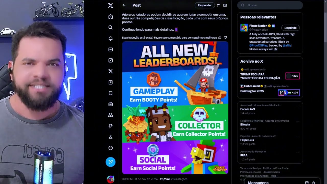 PIRATE NATION: Como Sacar Tokens e Novidades da 3ª Temporada! - YouTube