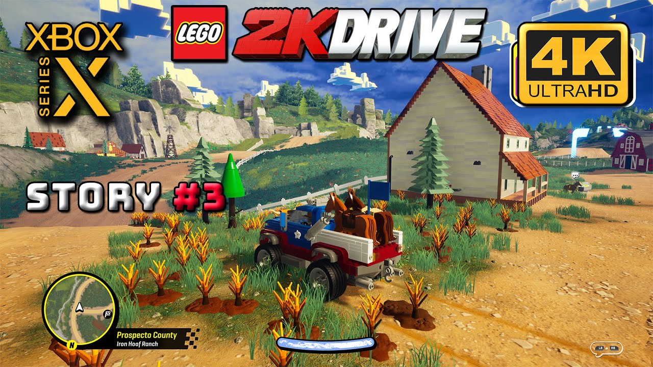 LEGO 2K DRIVE - STORY MOD #3 - QUESTS - RACES - MINI GAMES - 4K UHD ...