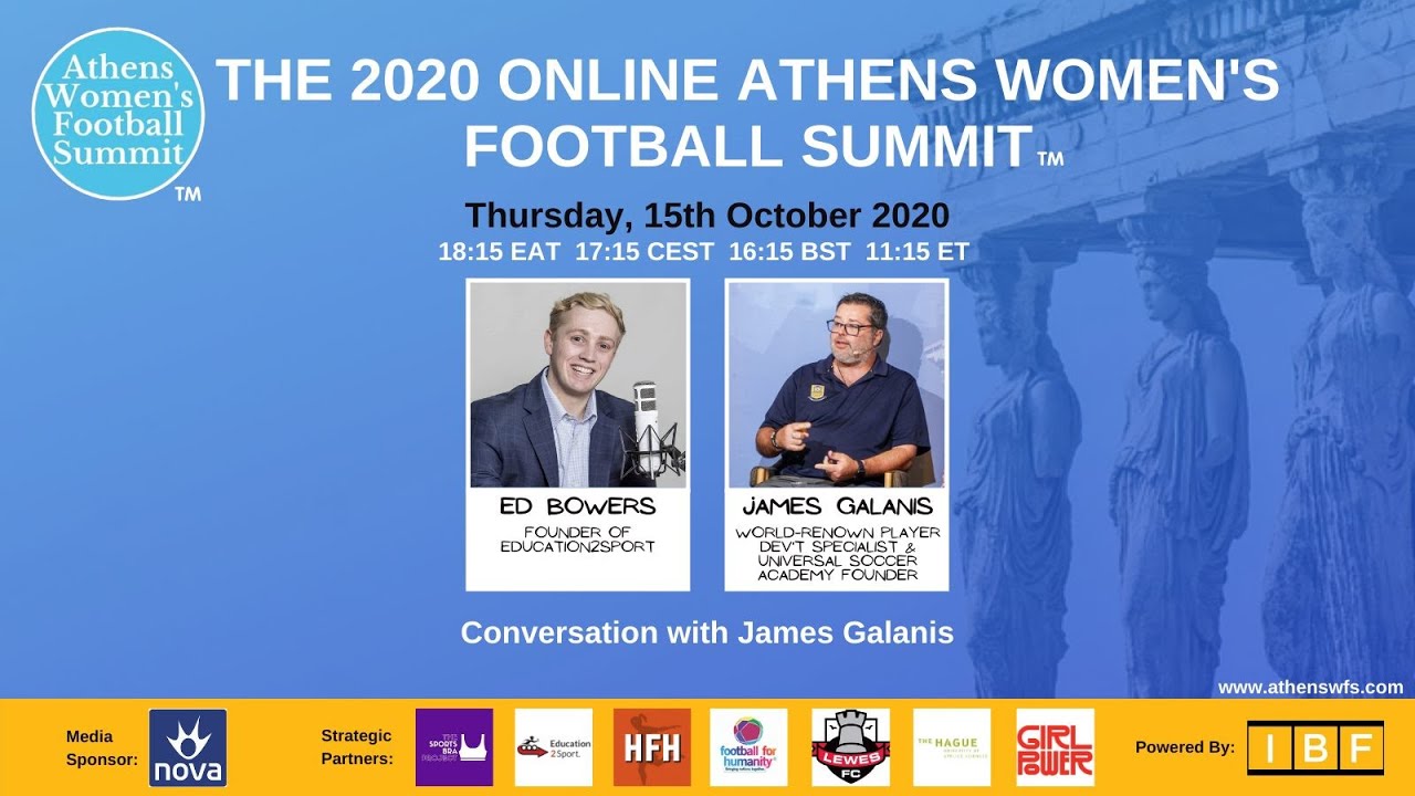 Conversation with James Galanis & Ed Bowers: 2020 Online Athens Women's ...