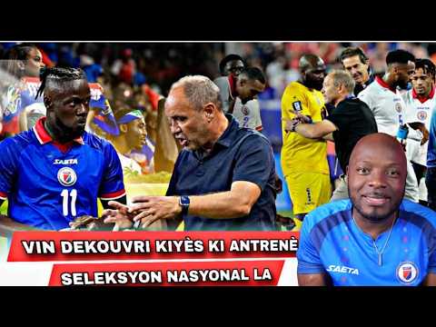 Sebastien Migné kap mennen ekip Ayiti  men tout saw pat konnen sou li