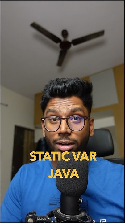 Java static variable with a real world example #java #static #programming #javadevelopment - YouTube