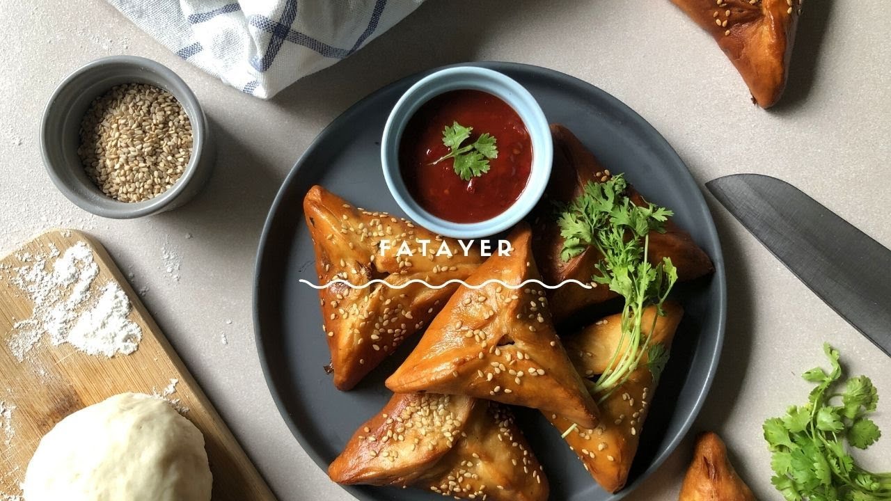 Easy Fatayer Recipe | Yummy Chicken Snack | By Chef Nehal Karkera - YouTube