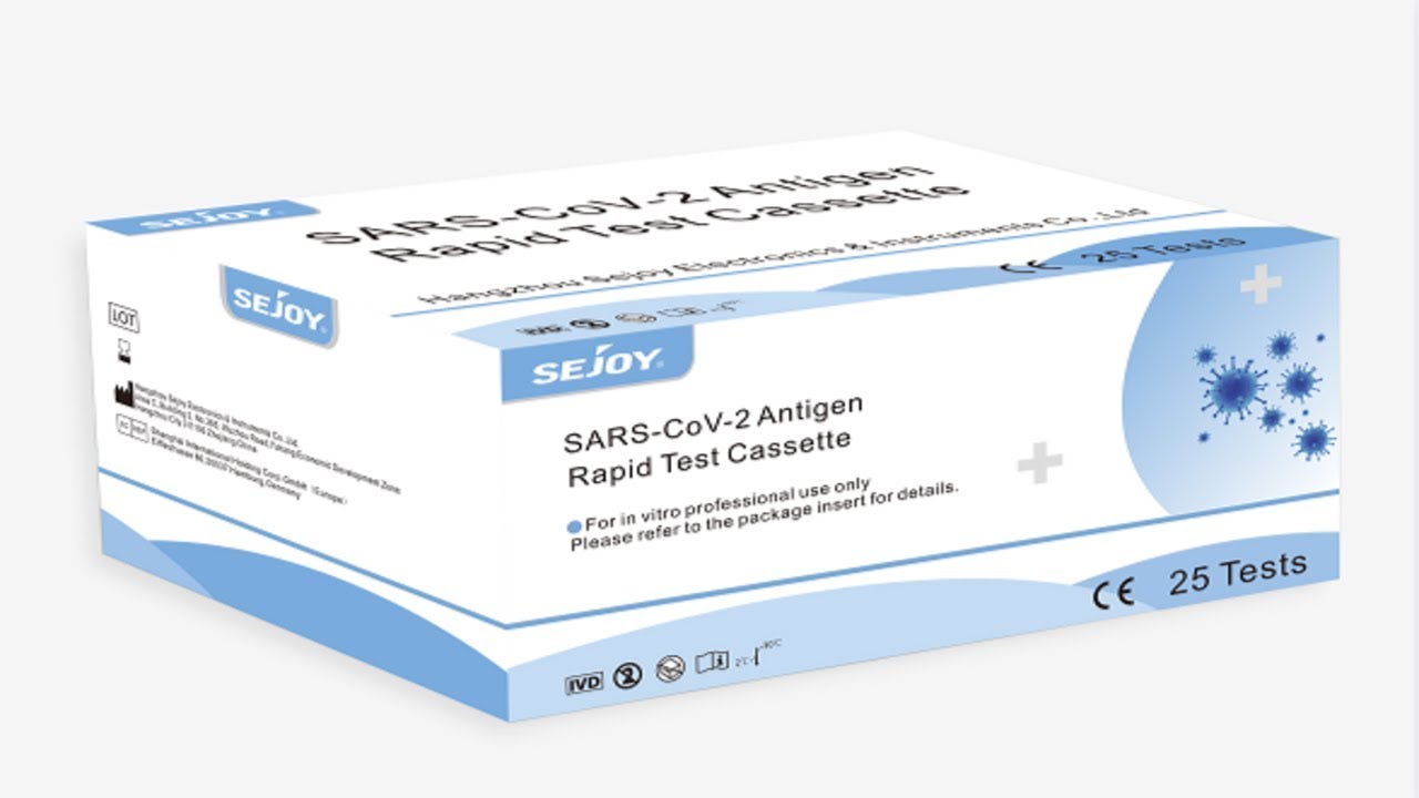 SEJOY SARS-CoV-2 Antigen Rapid Test - YouTube