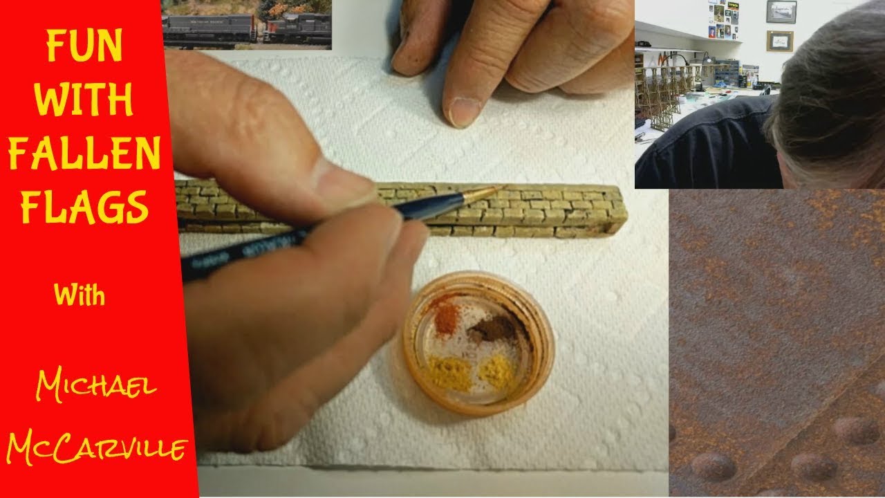 Ep 43 HOW-TO HOn3 Scratch Built Ophir Trestle 45A - Washes and ...