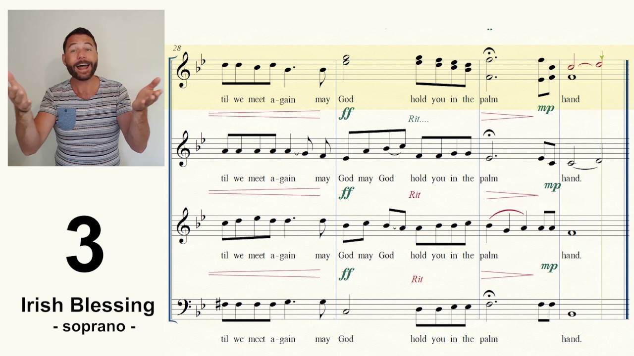 Irish Blessing - Soprano - YouTube