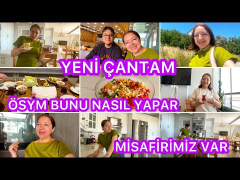 YENİ ÇANTAM‼️ÖSYM YAPTI YAPACAĞINI‼️MİSAFİRİMİZ VAR‼️ÜZGÜNÜM AĞLADIM😢SAĞLIKTAN GERİSİ ÖNEMSİZ🤲🏻