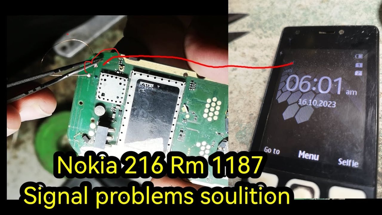 Nokia 216 Model RM-1181 and Nokia 150 RM 1190 Network Signal Problem Solution Signal Jumper ...