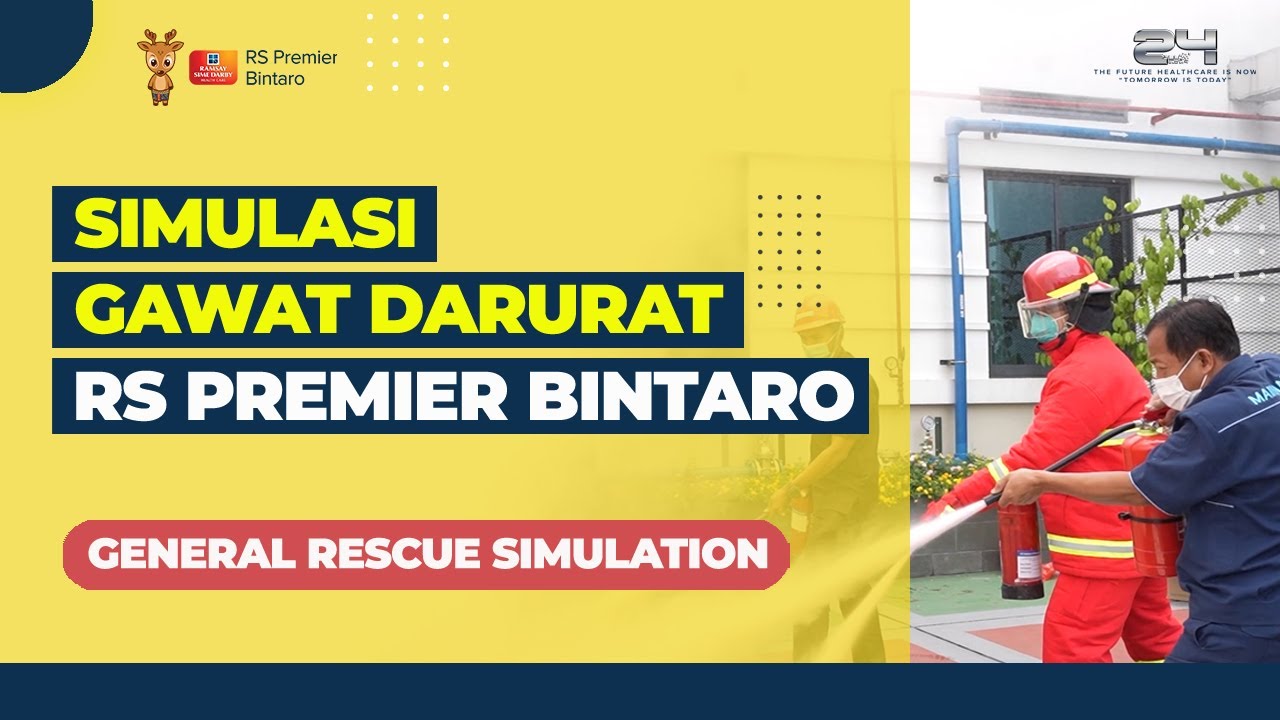 General Rescue Simulation - RS Premier Bintaro Tanggap Gawat Darurat - YouTube