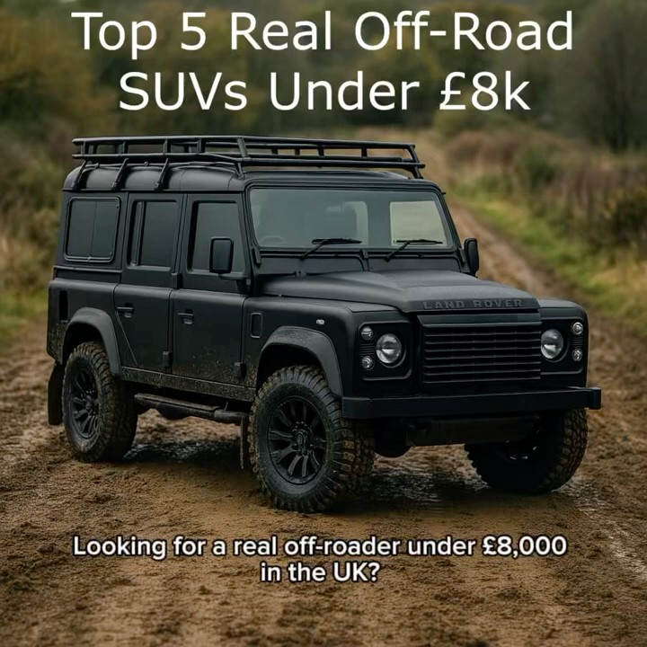 5 of the best real SUVs in Britain under £8,000 - YouTube