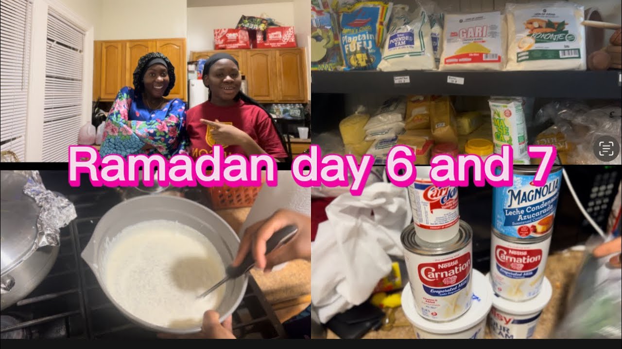 Ramadan vlog| grocery runsl African market|Making Iftar dinner|making ...
