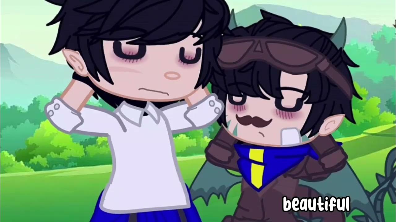 PAC Y RAMÓN, UN POCO HIDEDUO : ` Beautiful Boy.. ` : #gacha #gachaclub #qsmp #hideduo - YouTube
