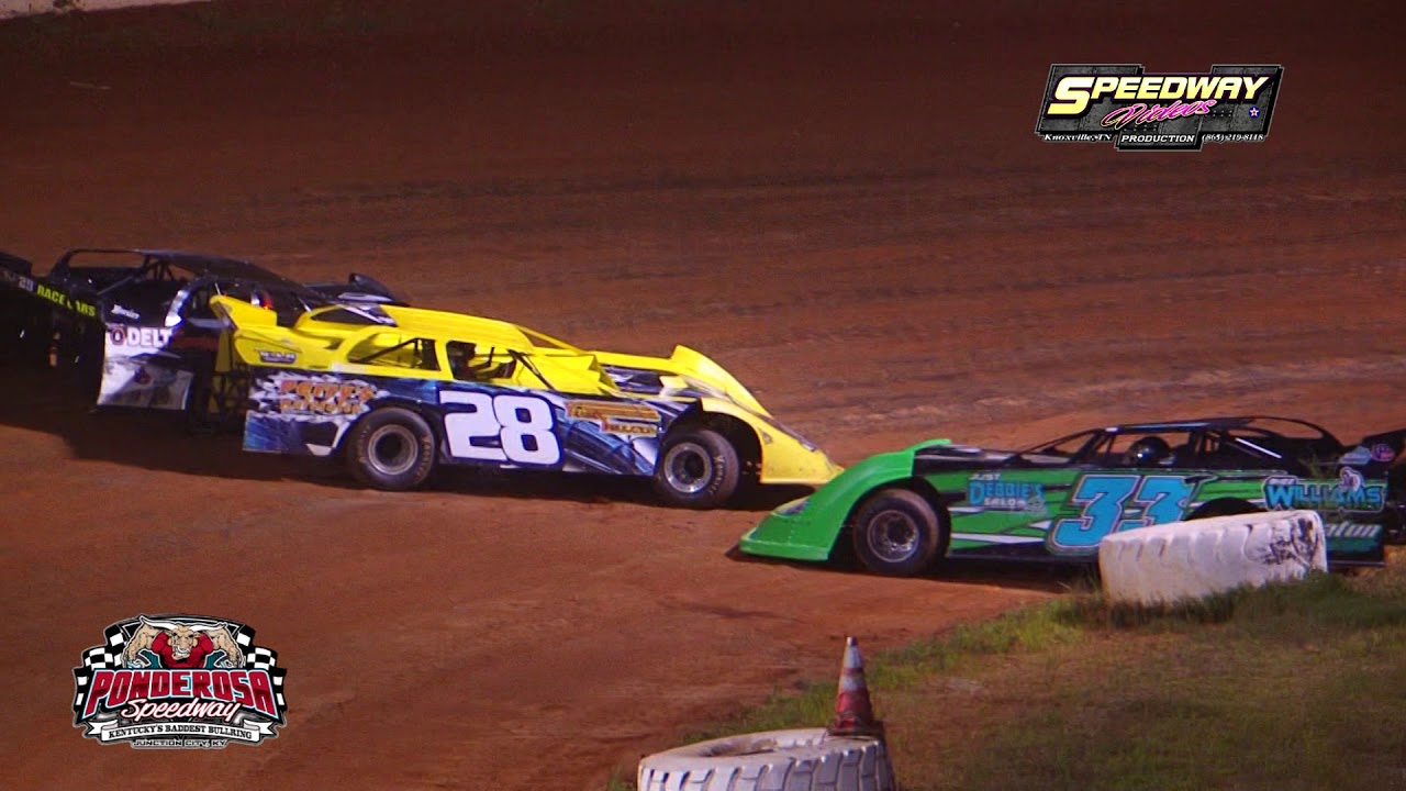Crate Late Models @ Ponderosa Speedway July 13 , 2018 - YouTube