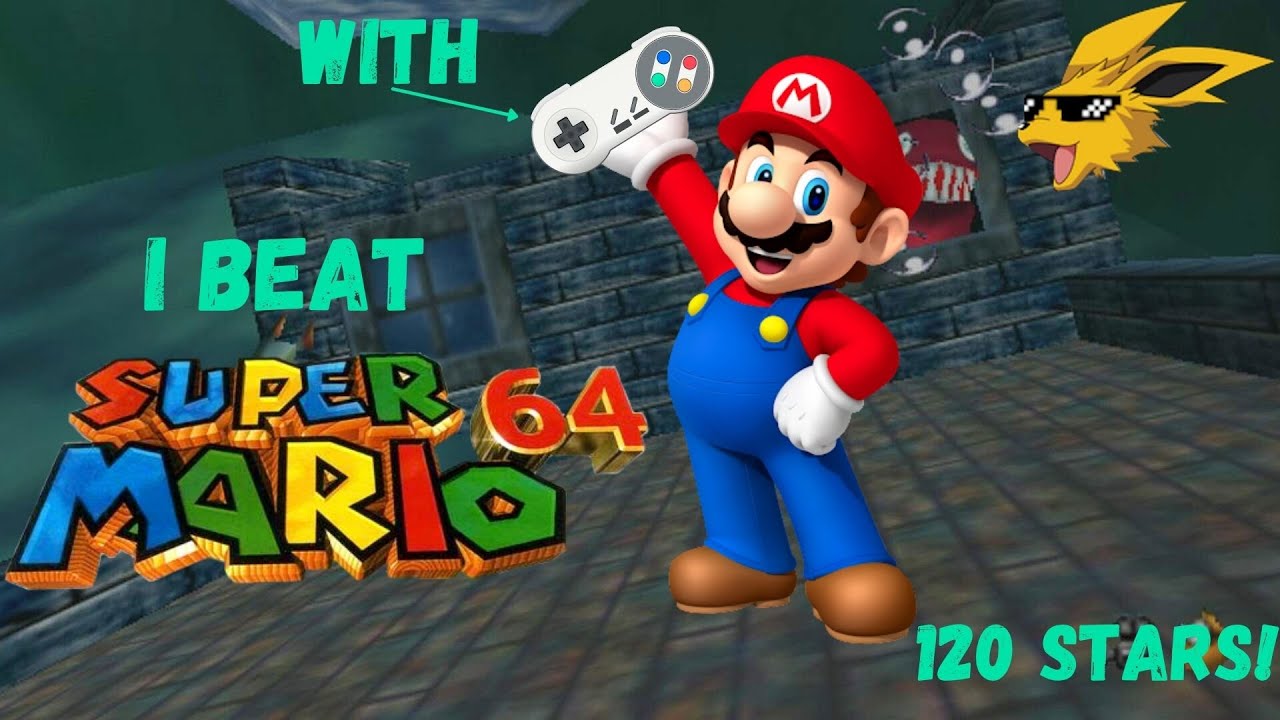 I Beat Super Mario 64 With An Snes Controller - YouTube
