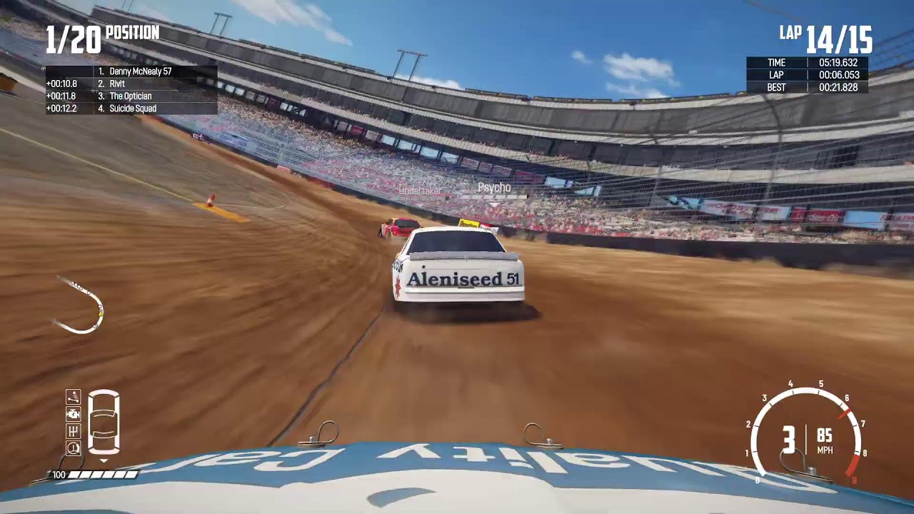 FRAZZCAR LIVE!|Wreckfest|NASCAR 88 Mod - YouTube