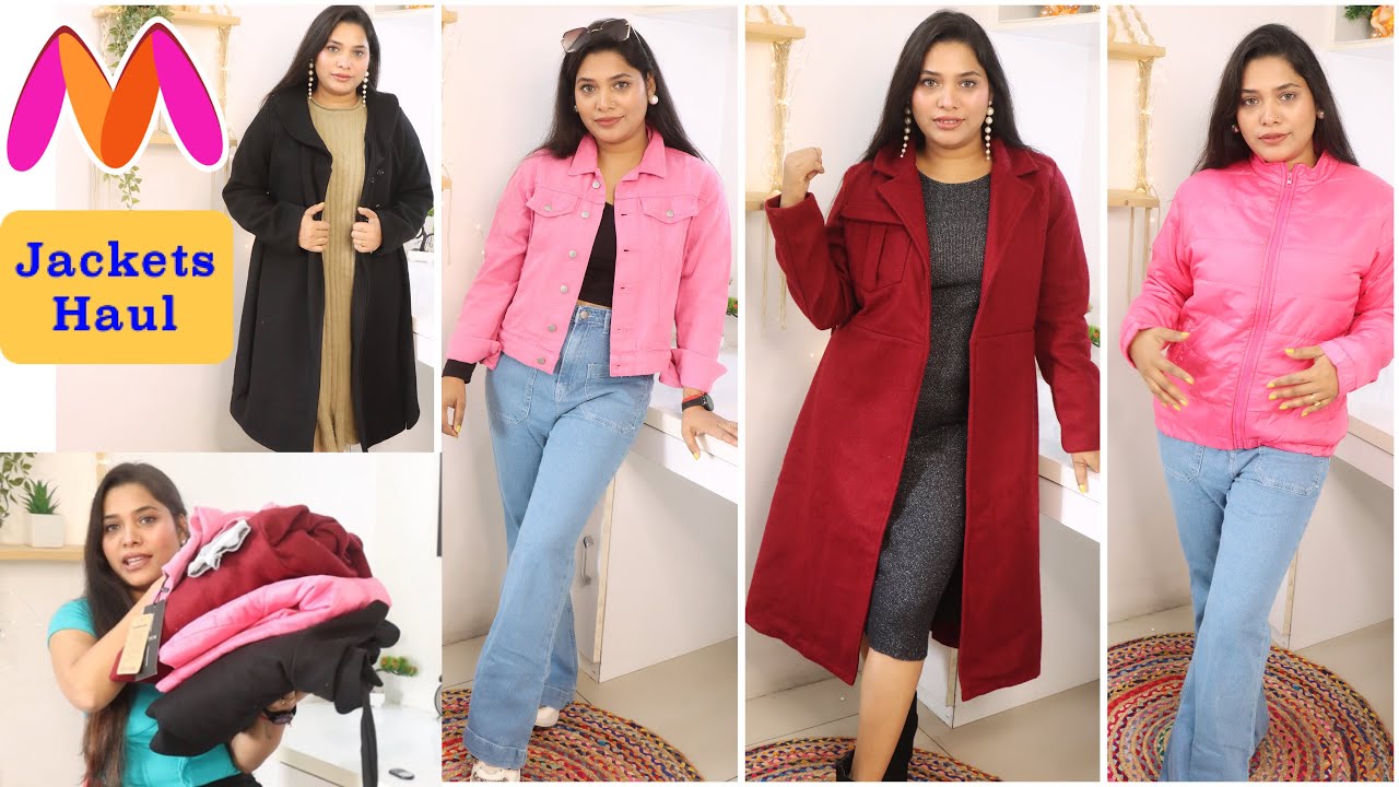 Latest Trendy *WINTER WEAR* Jackets From Myntra| Must Have | Honest ...