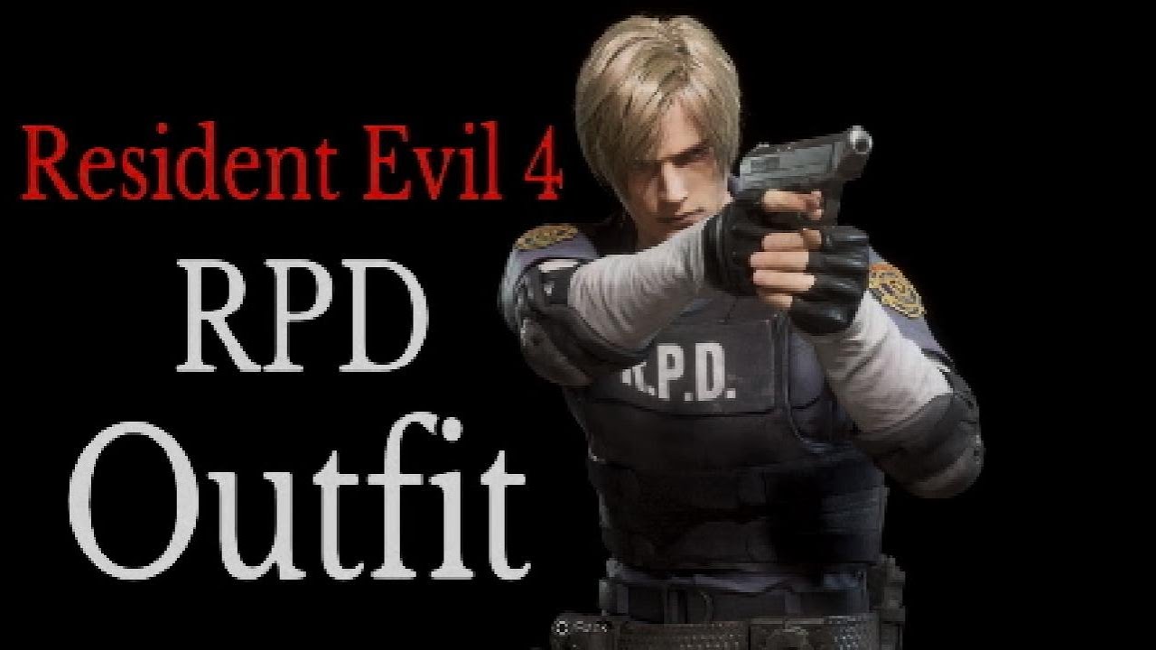 Leon Kennedy RPD Outfit Short Showcase - YouTube