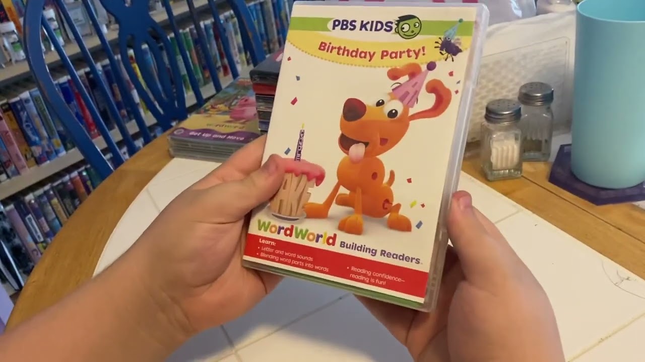 WordWorld: Birthday Party! DVD Unboxing - YouTube