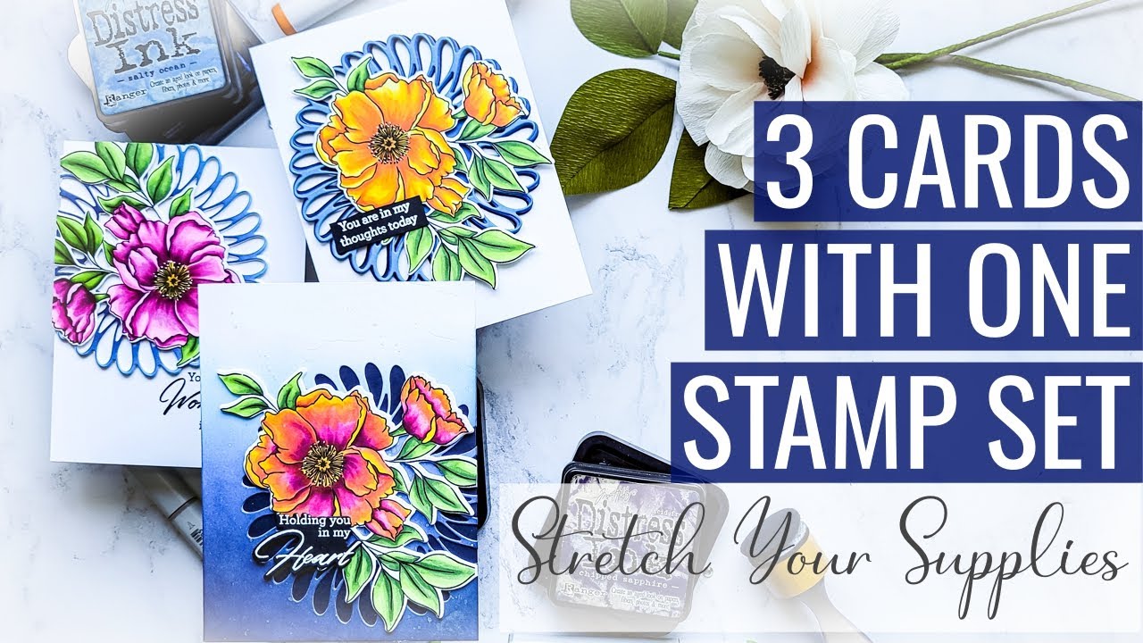 3 Cards 1 Stamp Set: Stories From Meeting You! - YouTube