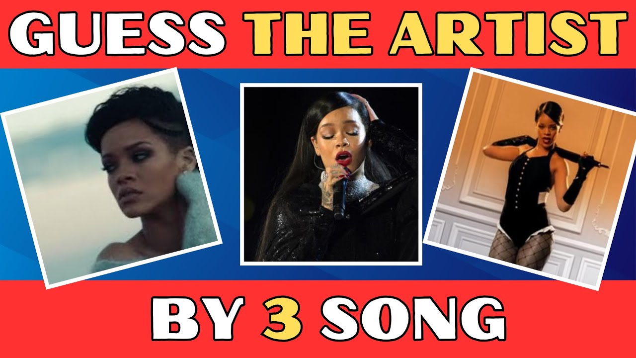 Guess the Artist by 3 Songs 👏🎼 | Ultimate Music Quiz | QuizMeCrazy ...