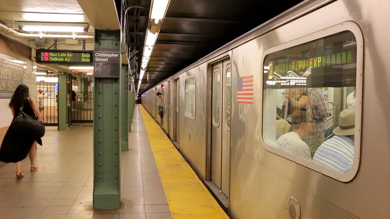 NYC Subway: Local (2) and (3) Trains on the 7th Avenue Line - YouTube