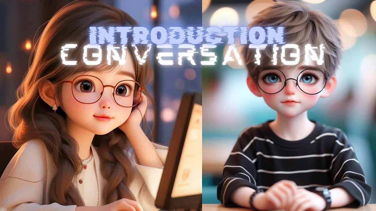 Introduction conversation between two children - YouTube