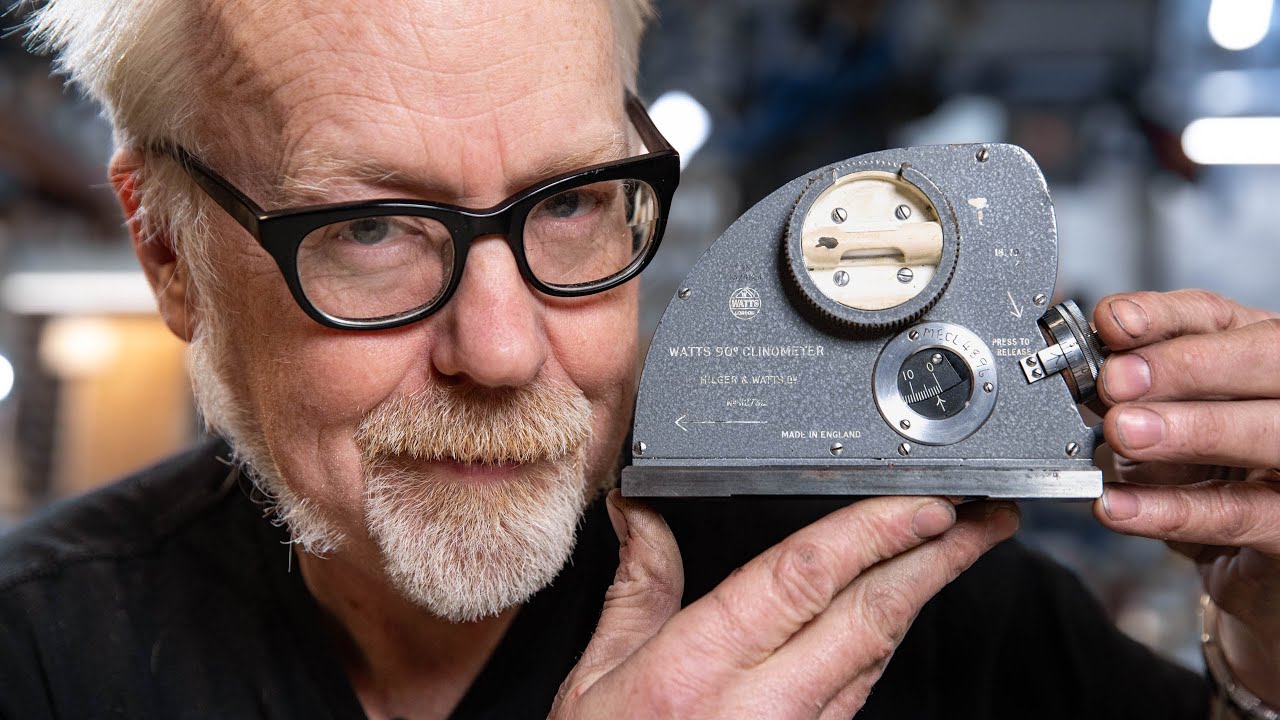 Adam Savage's Obscure Angle Finding Tools! - YouTube