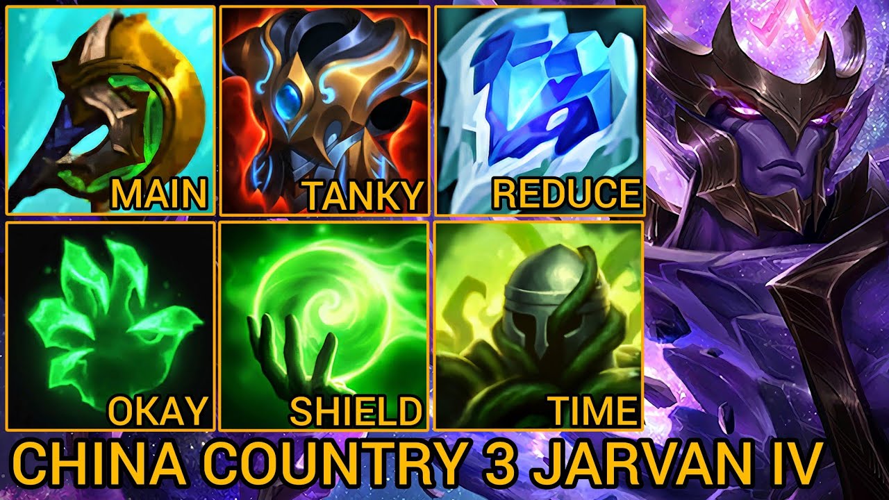 Jarvan IV - Top Lane China Server Wild Rift Top 1 High Elo Tier ...
