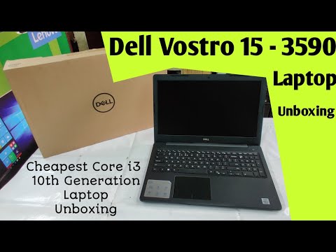DELL Vostro 3590 15.6-inch FHD Laptop (10th Gen Core i3-10110U/4GB/1TB HDD/Windows 10 + MS Office