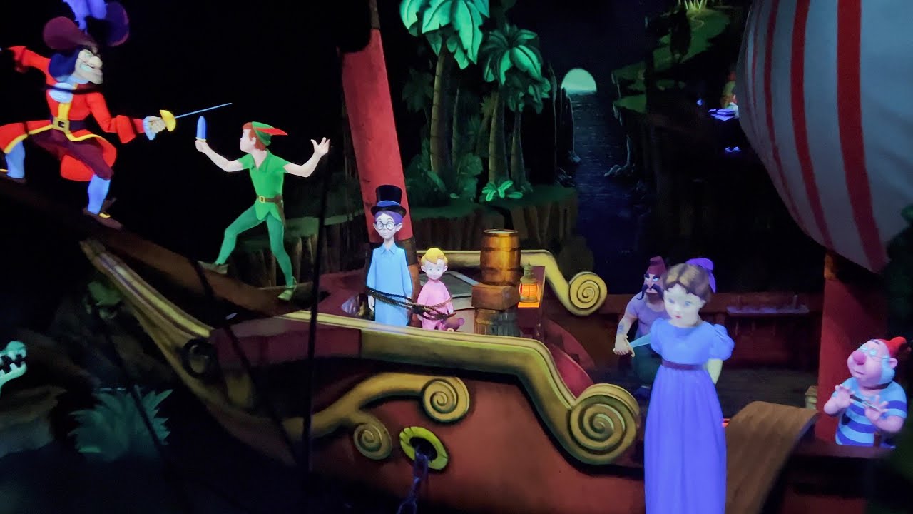 🧚 Peter Pan's Flight - 4K Full Ride POV | Disneyland 07.04.2023 - YouTube