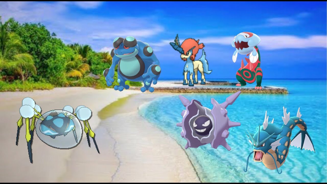 Pokemon Showdown Water Monotype Team - YouTube