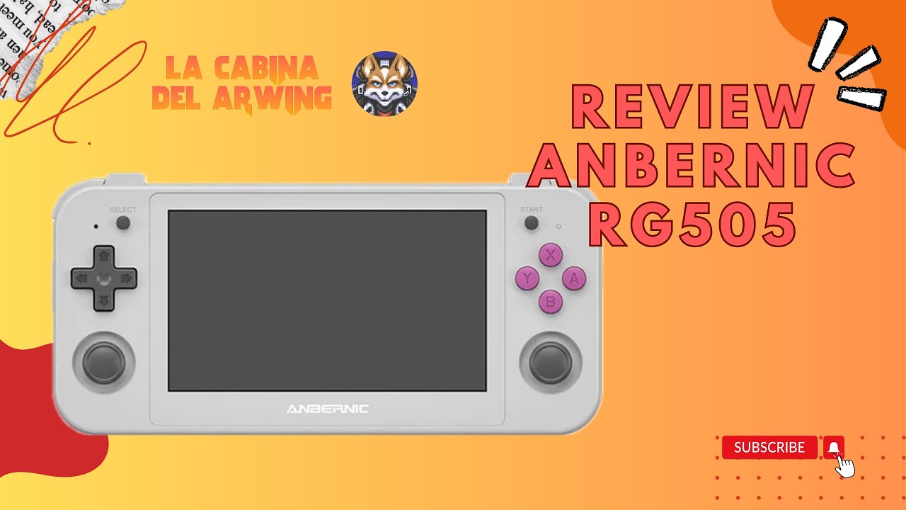 Reseña ANBERNIC RG505 | vale la PENA? - YouTube