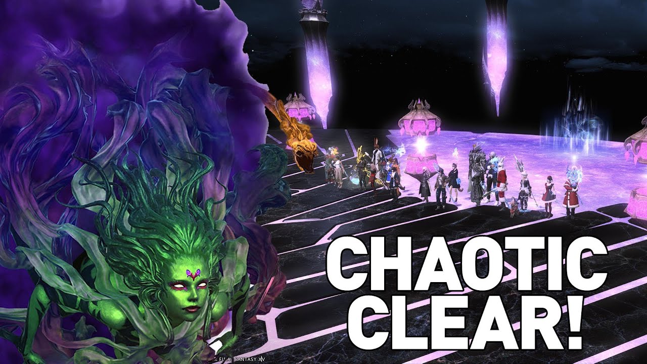 FFXIV - Cloud of Darkness (Chaotic) First Clear [NEW DIFFICULTY ...